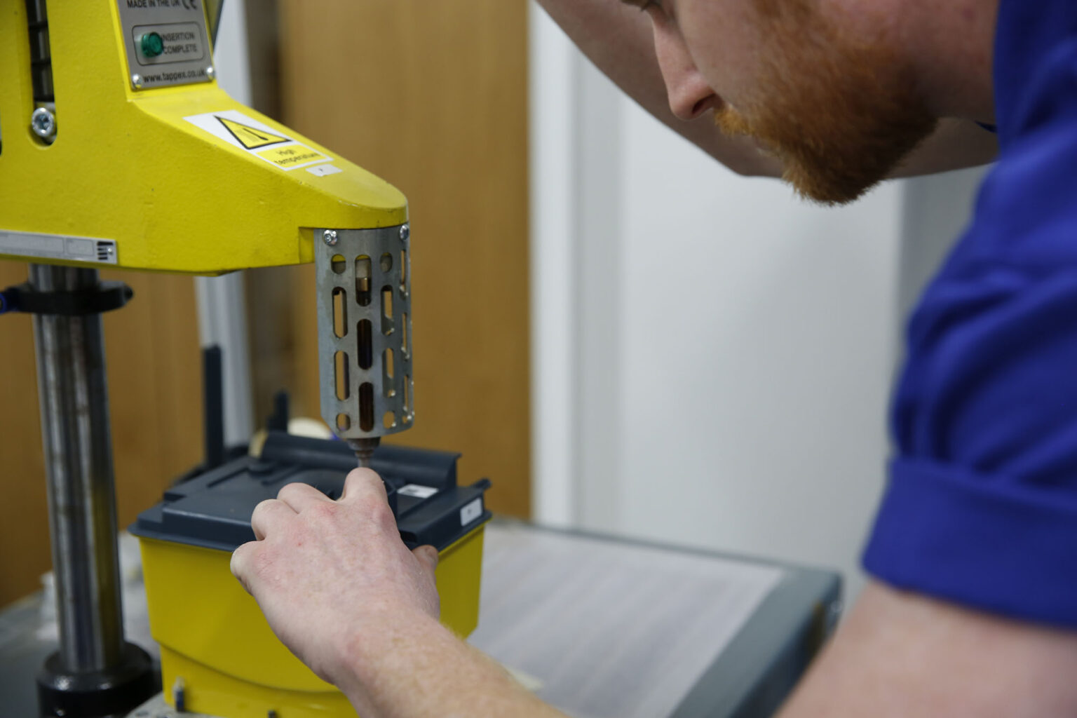 Component welding and heat staking - OGM